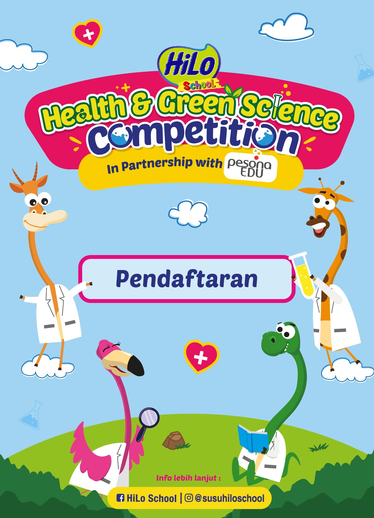 Pendaftaran HiLo School Health & Green Science - HiLo School